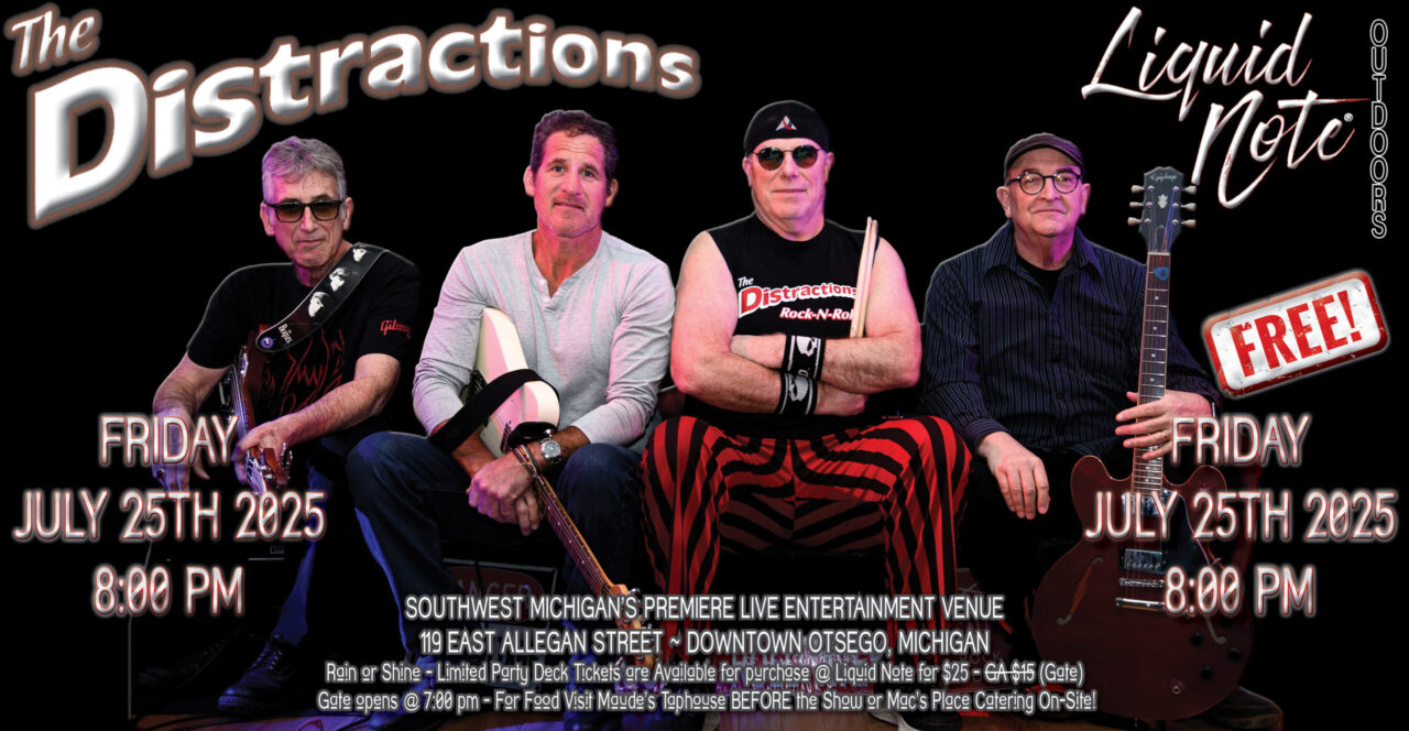 The Distractions | Liquid Note